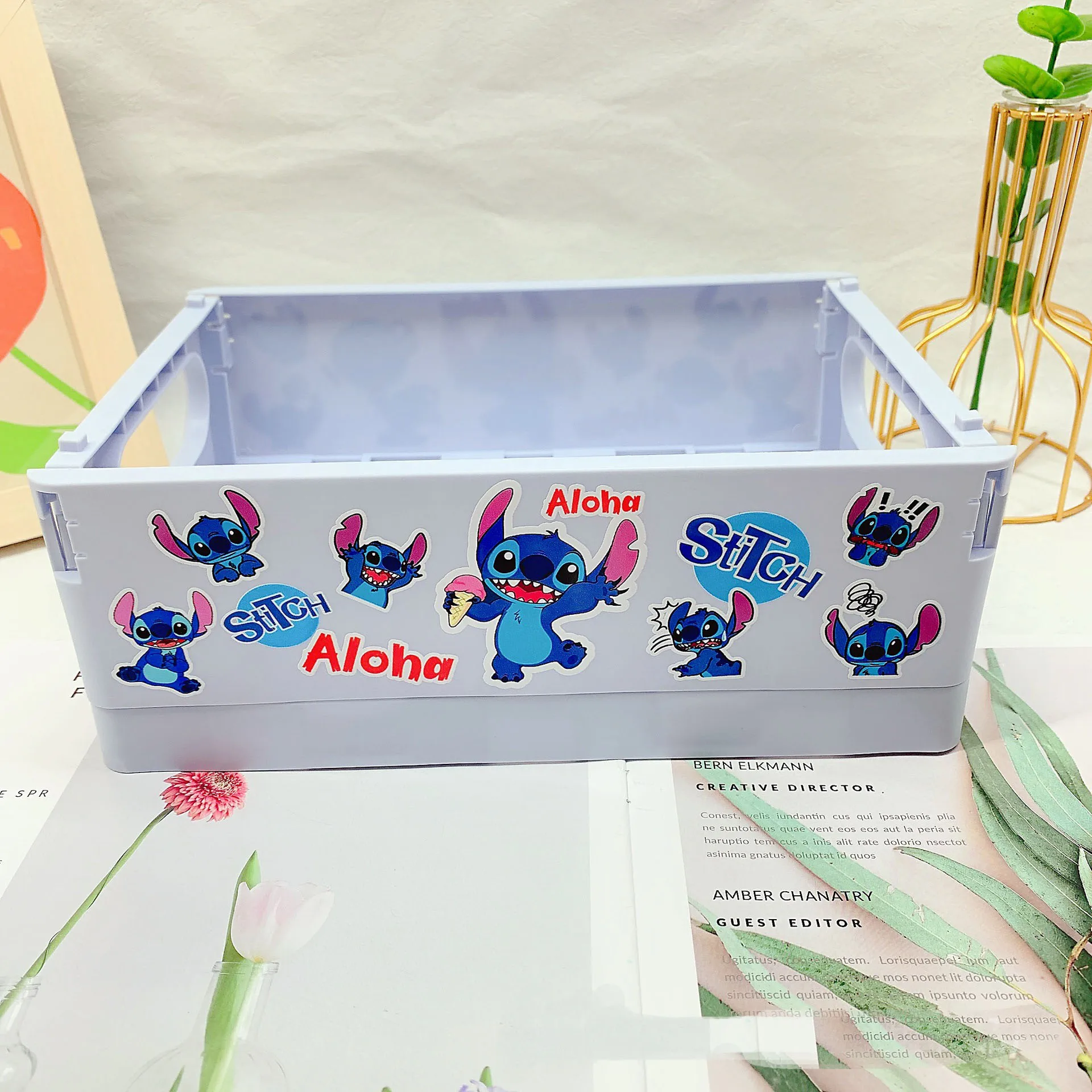 Stitch Desktop Foldable Multipurpose Storage Box - Buy Stitch Desktop ...