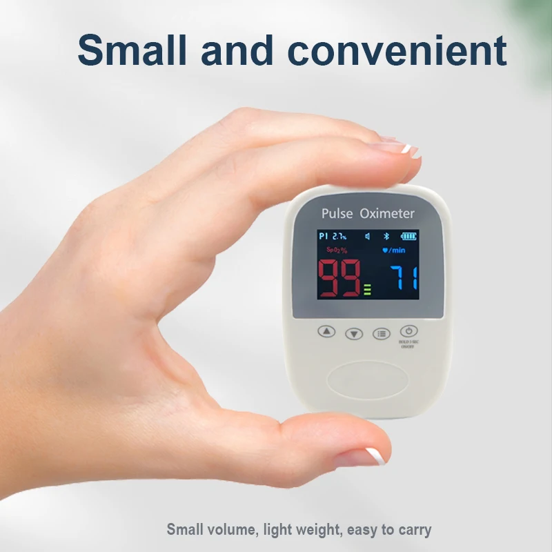 Veterinary Wireless BLE Handheld Pulse Oximeter - Spo2 Sensor