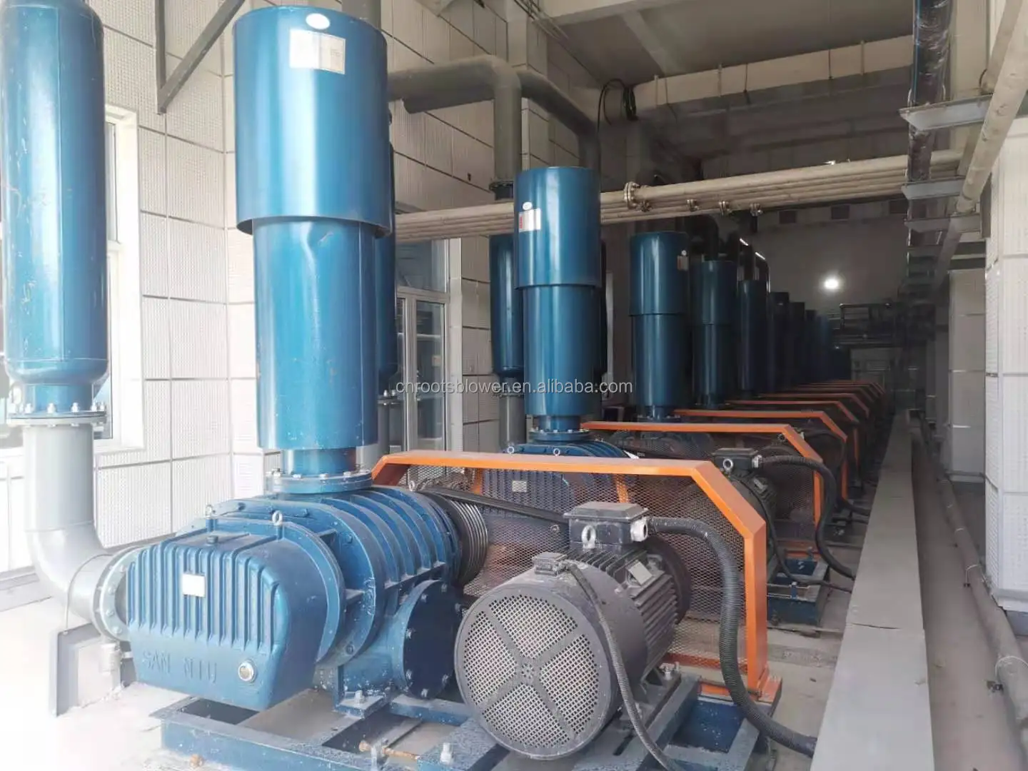 High Pressure Snlt-80 Taiwan Design Roots Blowerbig Volume Roots Blower ...