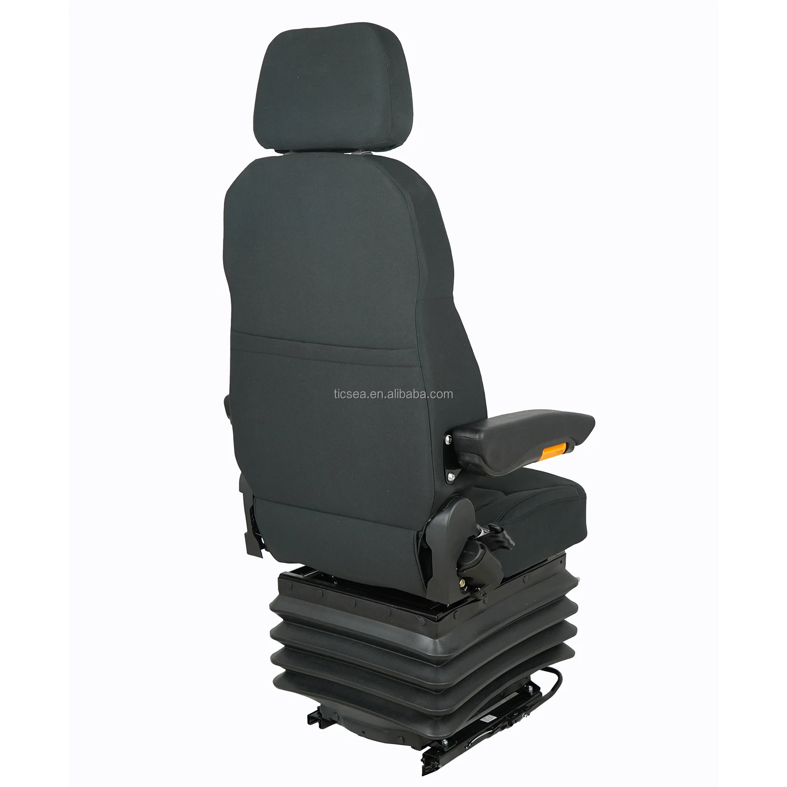 Truck Suspension Seat With Adjustable Backrest Headrest Armrest - Buy Truck Seat,Truck ...