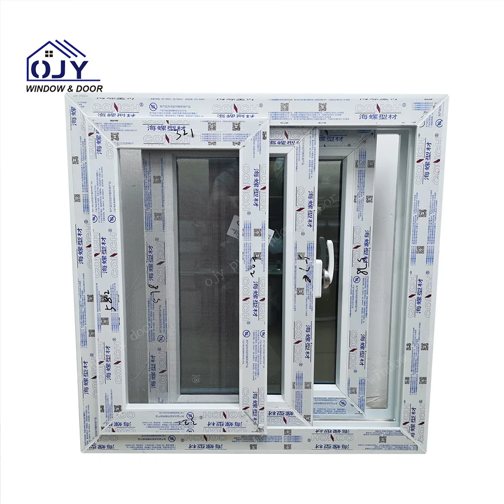 Foshan Ojy Pvc Sliding Window Design Upvc Double Glazed Sliding Windows ...