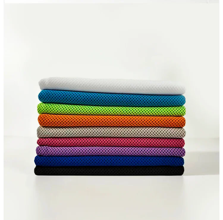 Custom Printed logo Sports Cooling Towel / Soft and Breathable Ice ...