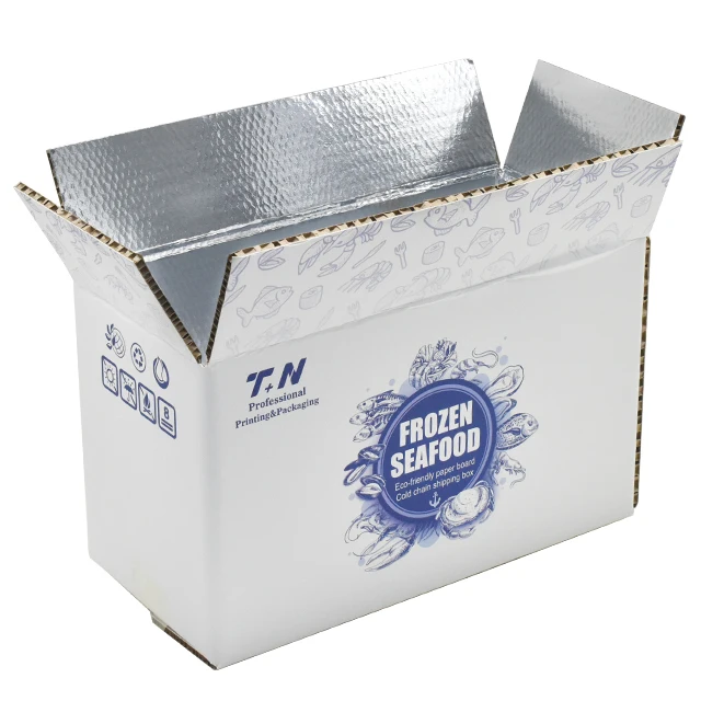 Cold Chain Transportation Box Paper Refrigerated Thermally Insulated ...