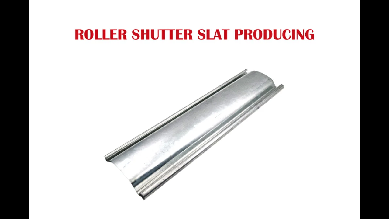Bj 88mm Home Door Perforated Roll Up Door Component Galvanized Roller ...