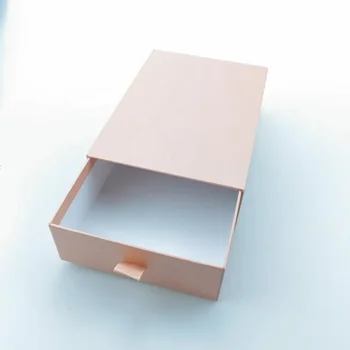 Cardboard Storage Pull Out Sliding Drawer Packaging Box Display Box ...