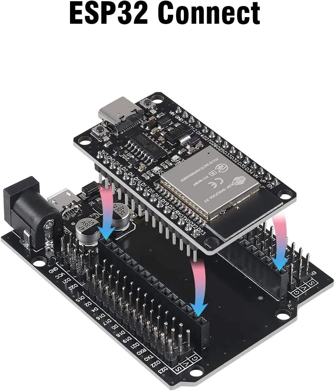Esp32 Mini Development Board Esp-32s Esp32-wroom-32d Module 2.4ghz Wifi ...