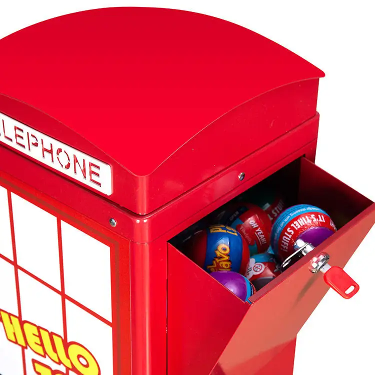 Telephone Booth Capsule Toys Vending Machine - High Quality