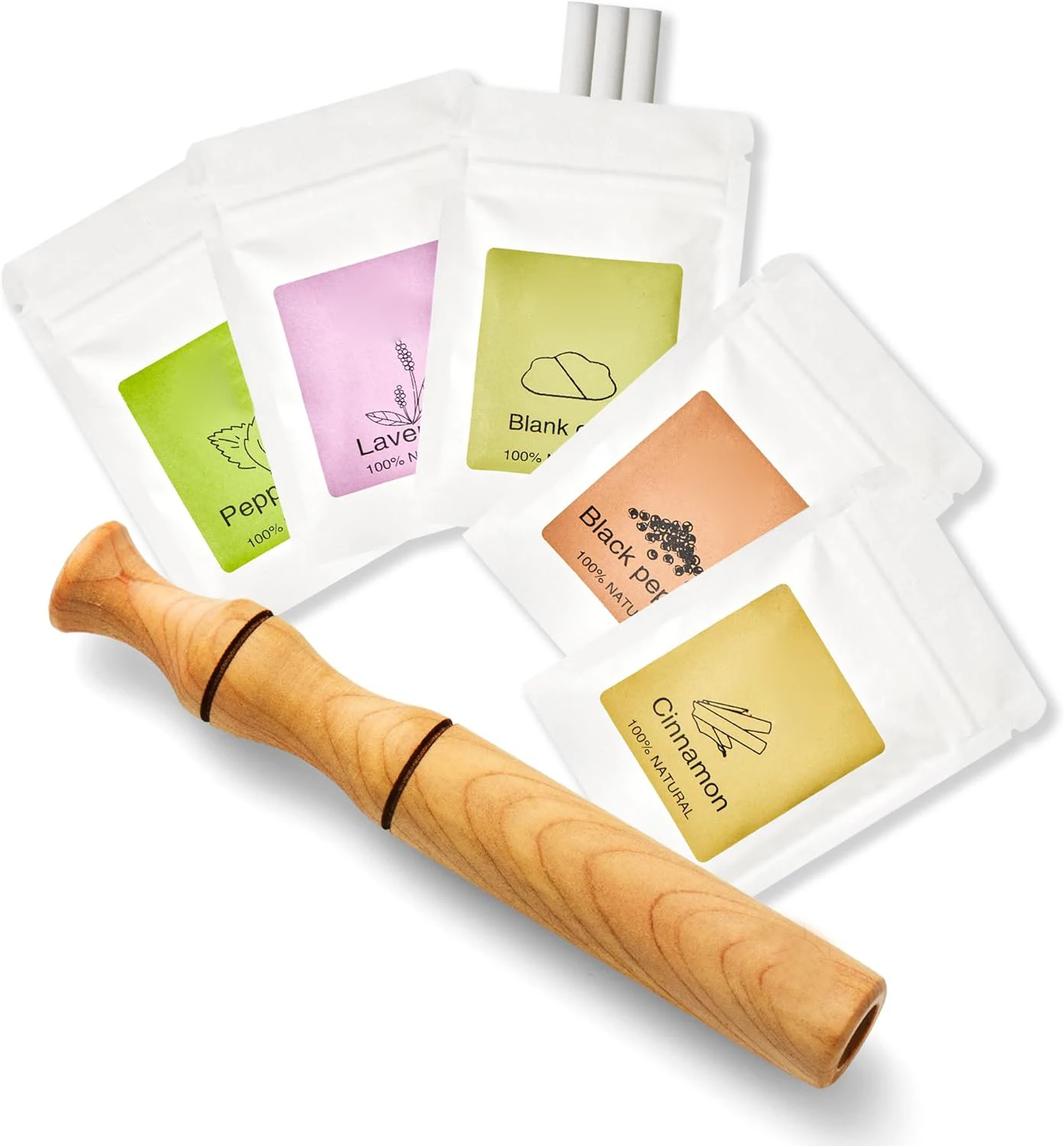 Quit Smoking Inhaler - Wood Aromatherapy for Home Decor
