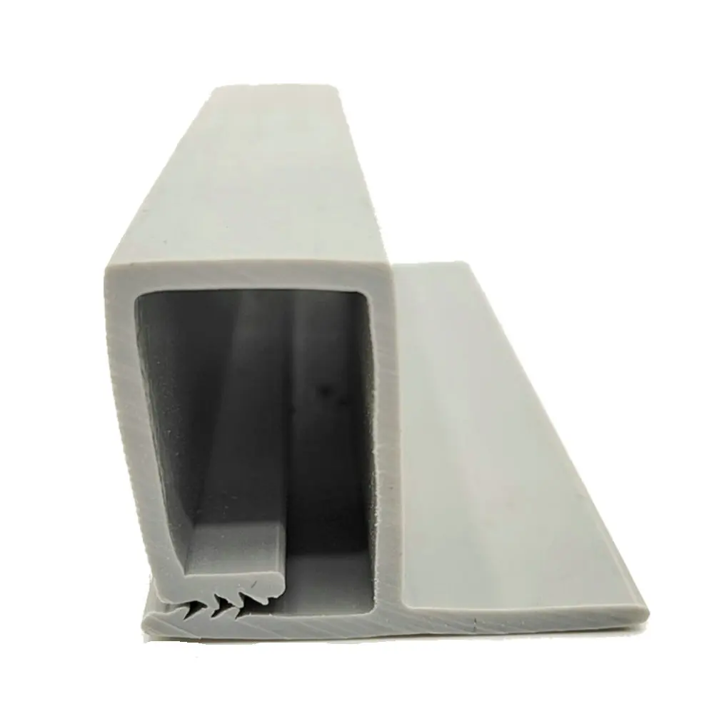 Side Edge Stretched Acoustic Panel 5/8'' 1'' Plastic Fabric Wall Track ...