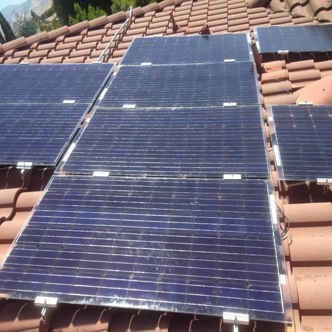 Aluminum Bifacial Solar Thin Film End Clamp Solar Panel Inter Clamps ...