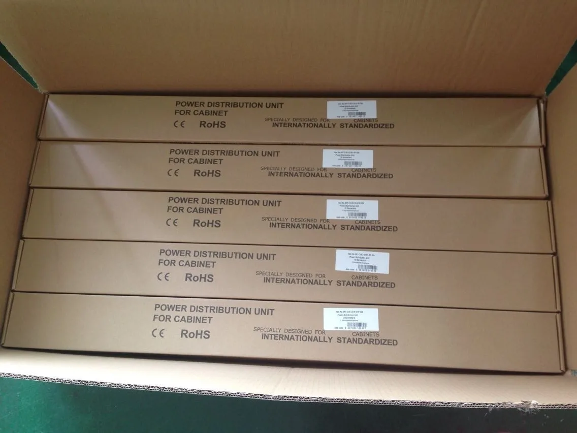 19" Dpdu Smart Remote Monitoring Control Snmp V3 Horizontal Pdu With 8 ...