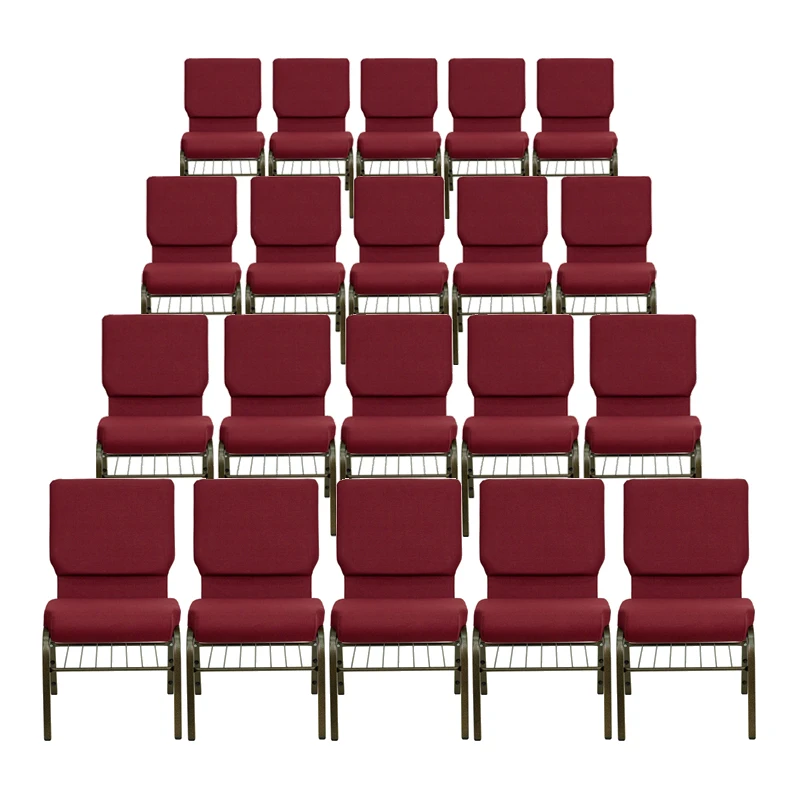 Wholesale Padded Stackable Metal Theater Chair Conference Stackable ...