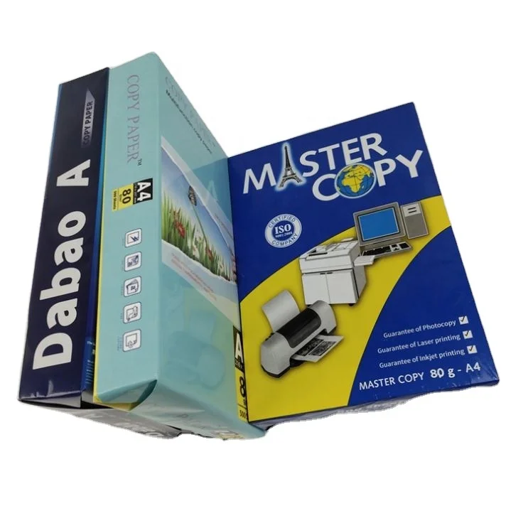 A4 Size Paper 80gsm 500 Sheets Per Ream 8000 Ream 20 Ft Container - Buy ...