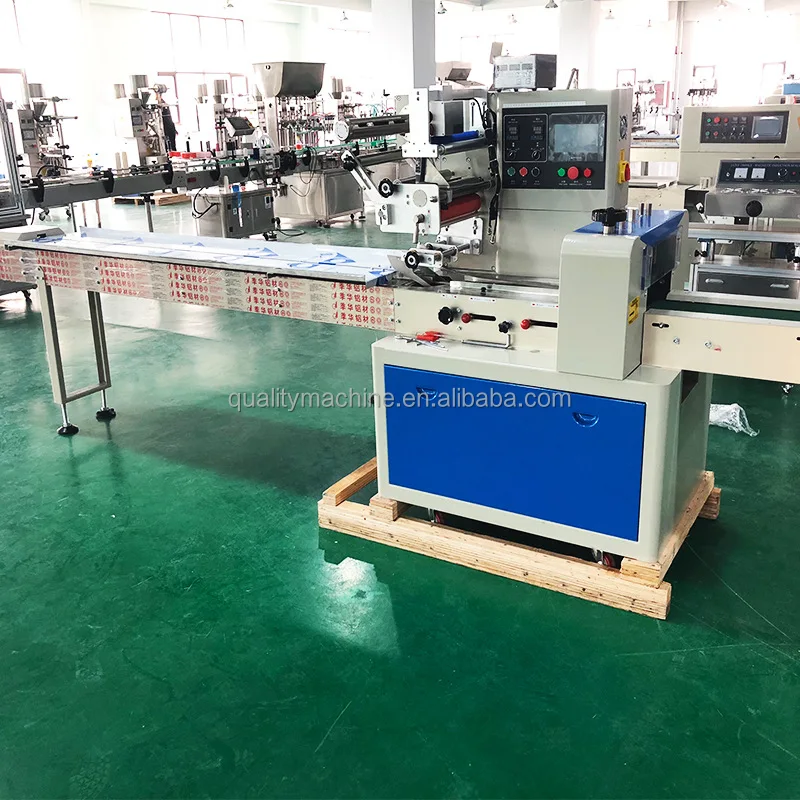 Wrapper Flow Pack Machine Horizontal Packaging Machine Automatic ...