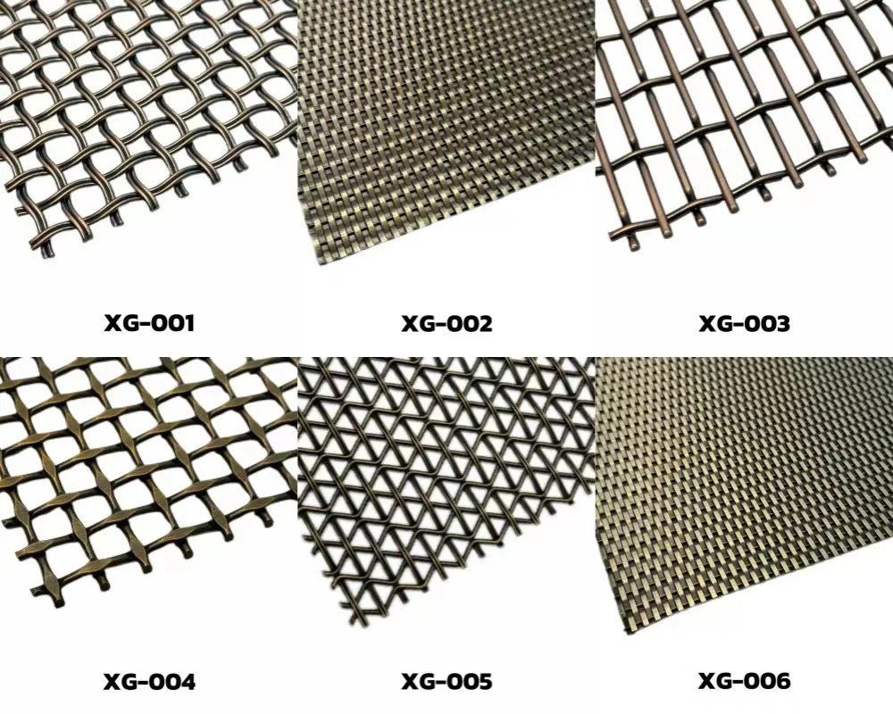 Crimping Stainless Steel Wire Mesh for Hotel Lobby Decor