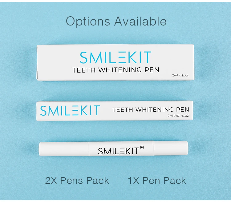 Smilekit Teeth Whitening Gel Pen - 16% HP Free Sample