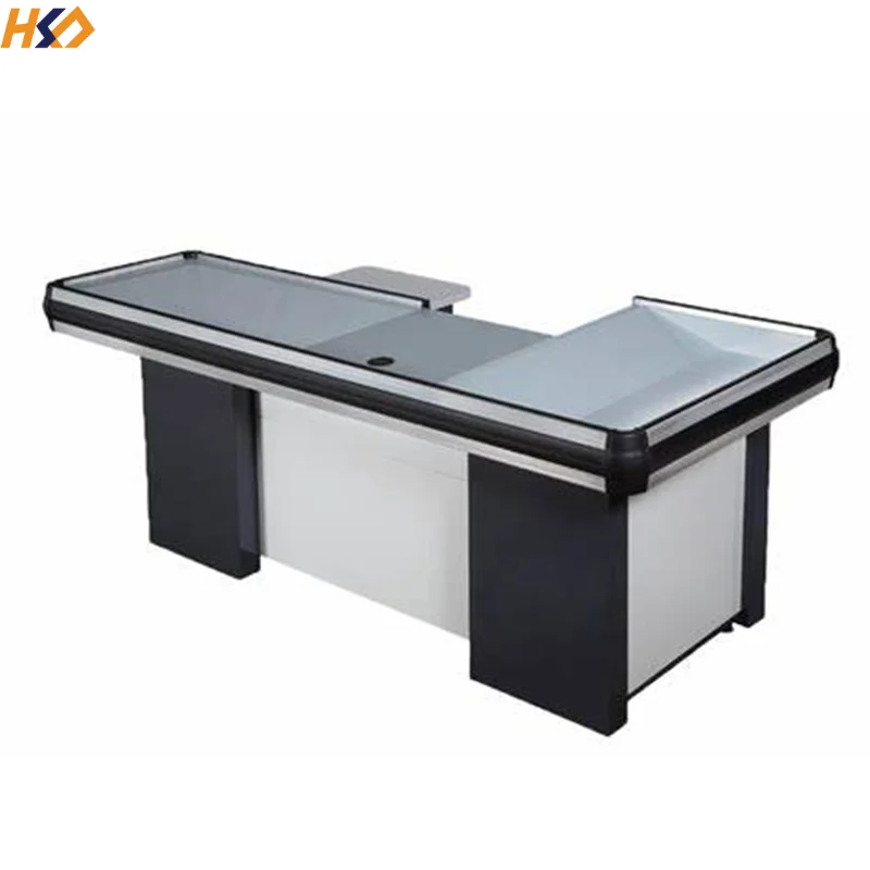 Supermarket Design Cash Register Money Table Retail Store Checkout ...