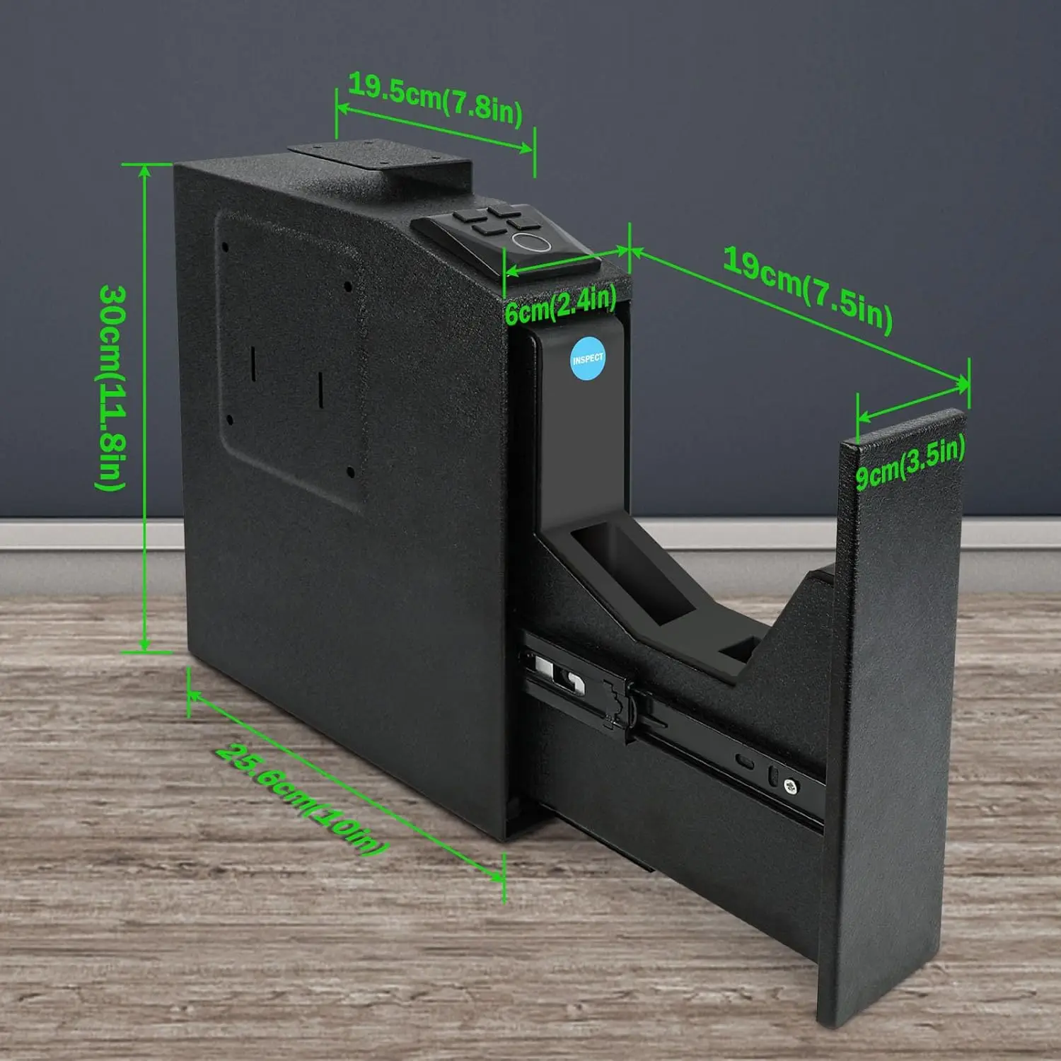 Fingerprint Biometric Safe Box with Silent Mode - Customizable OEM