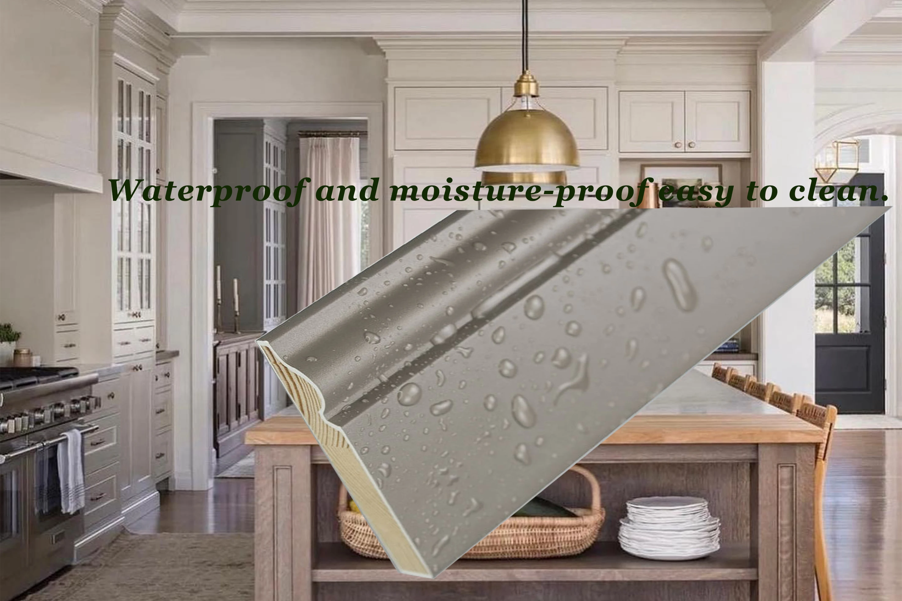 Baseboard Molding White Solid Wood Paint Frame Mouldings Wooden ...