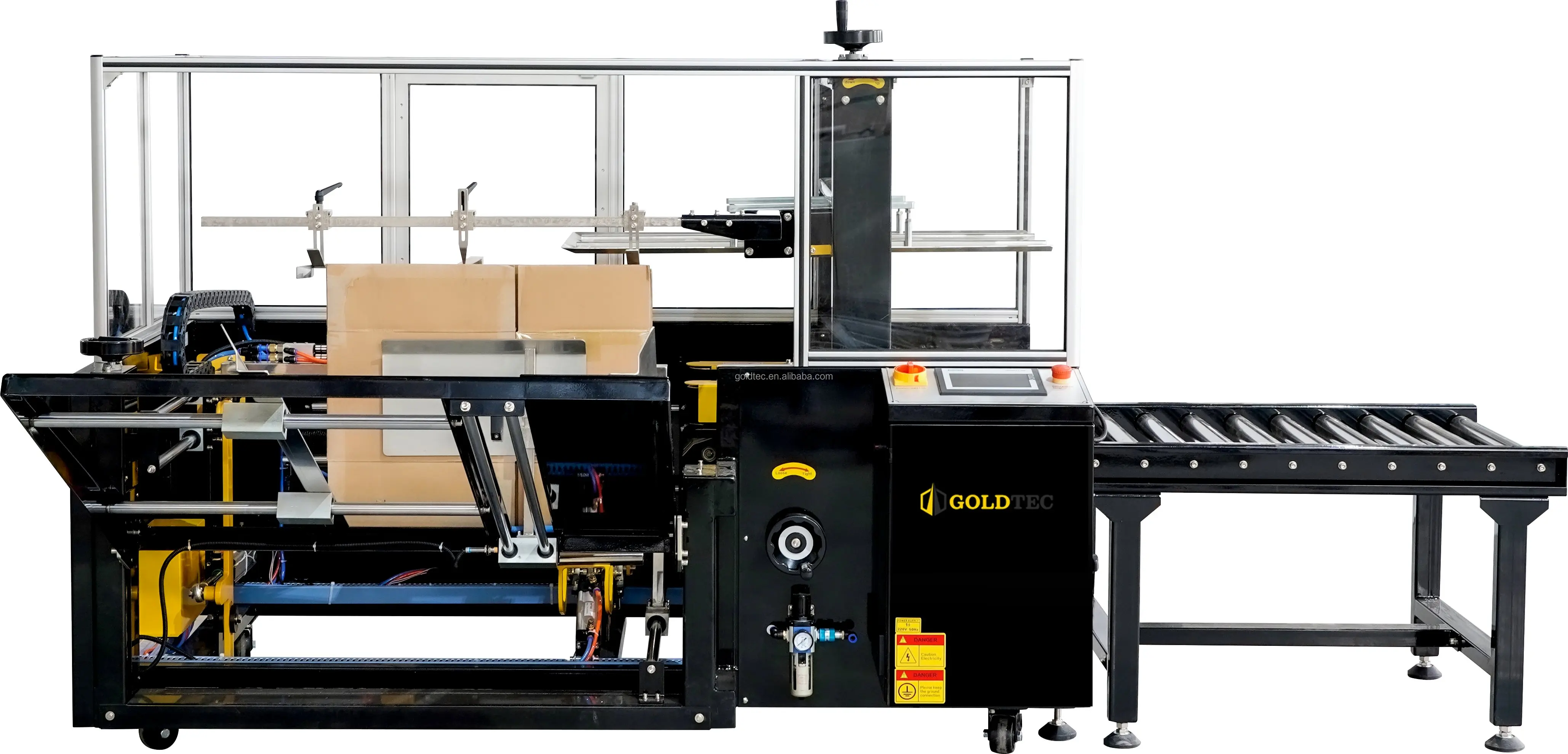 Automatic Tape Box Case Carton Erector with Hot Melt Glue