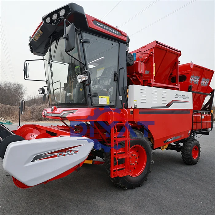 High Quality Grain Sorghum Combine Harvester Rice Harvesting Machine ...