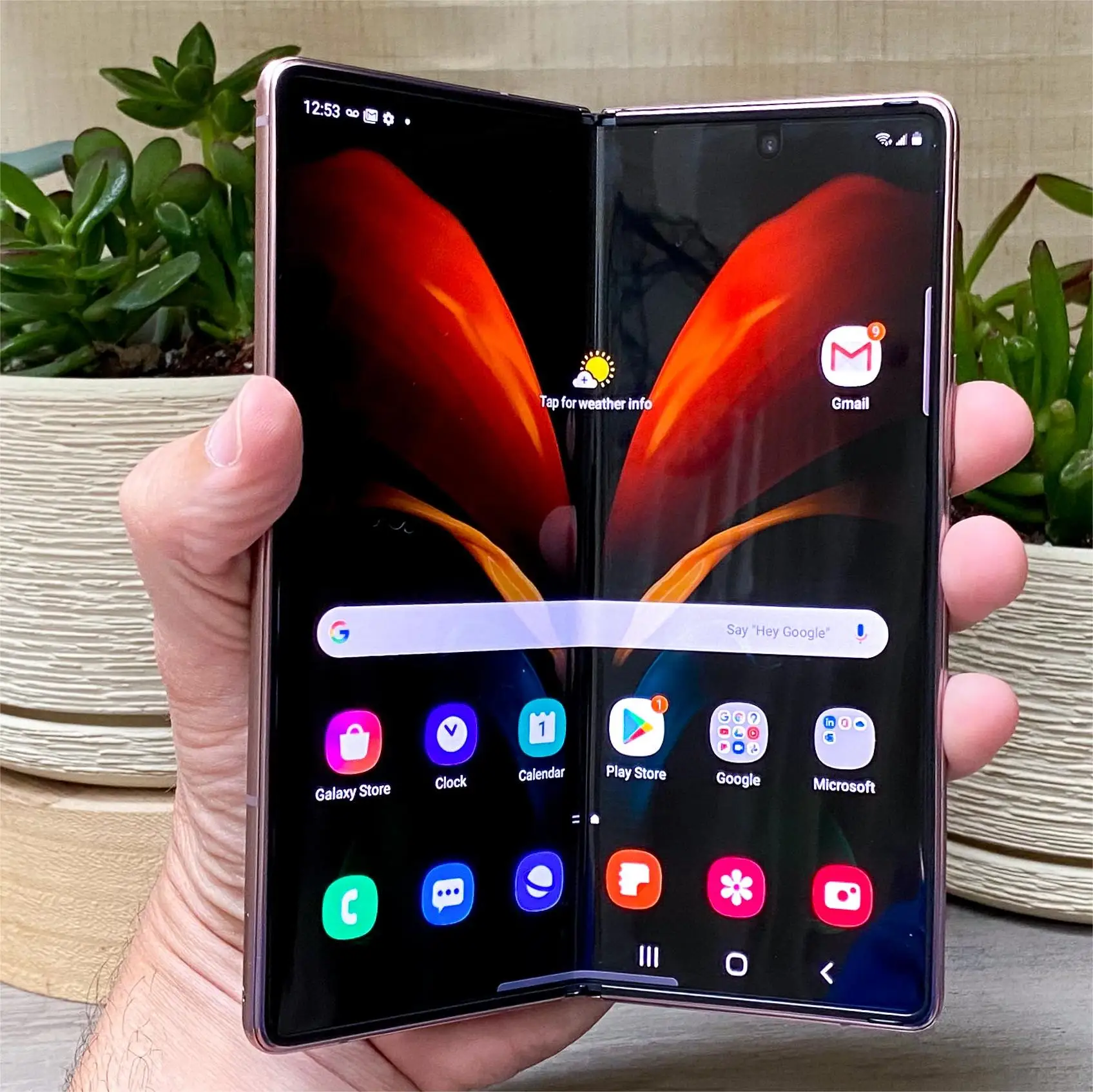 Wholesale Used Original Flip Android Phones for Samsung Z Fold 2 3