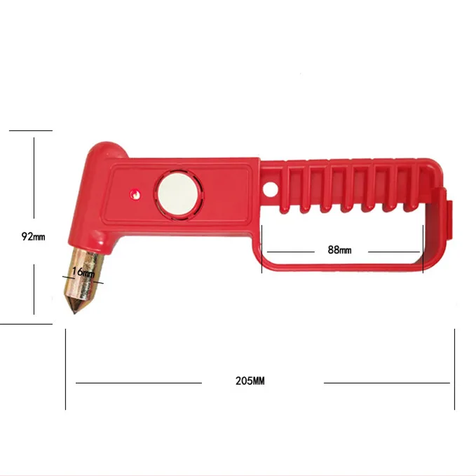 Car Window Breaker with Anti-Theft Alarm | Safety Rescue Hammer for ...