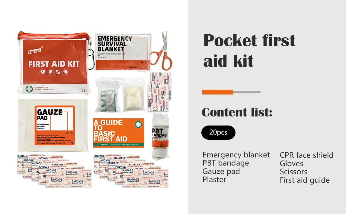 Emt Complete Transparent Background Compact Adventure First Aid Med Kit ...