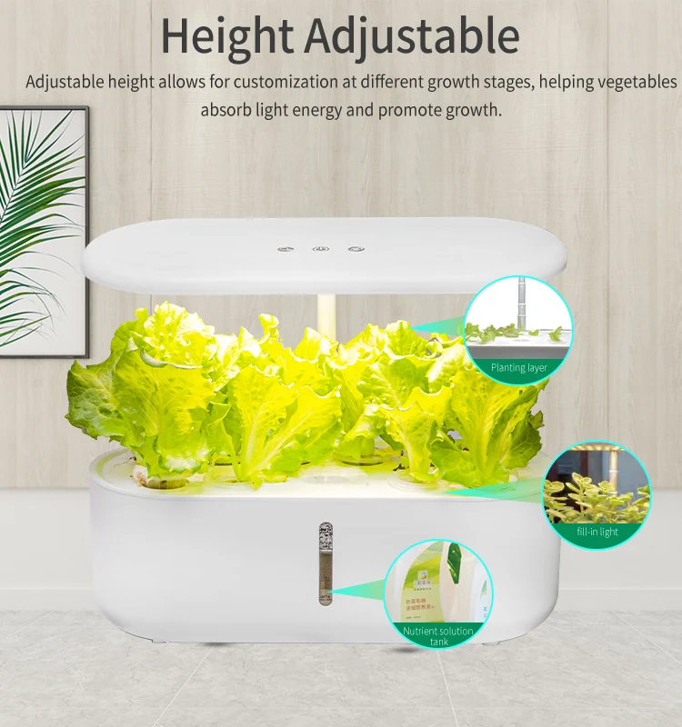Factory Direct Custom Intelligent Vegetable Spice Growing Hydroponic ...