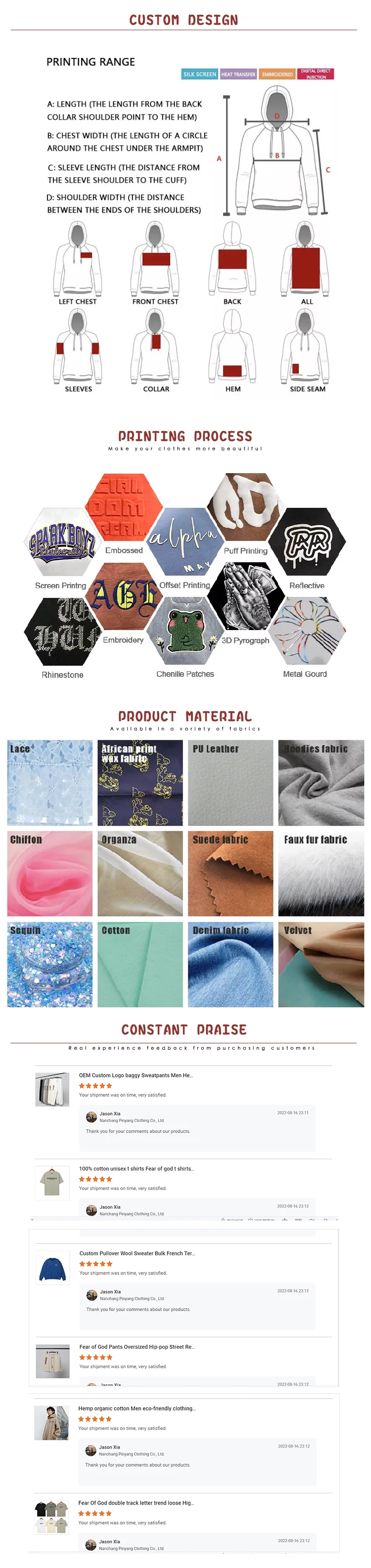 PINGYANGYU No String Pullover - Custom Logo & Quality