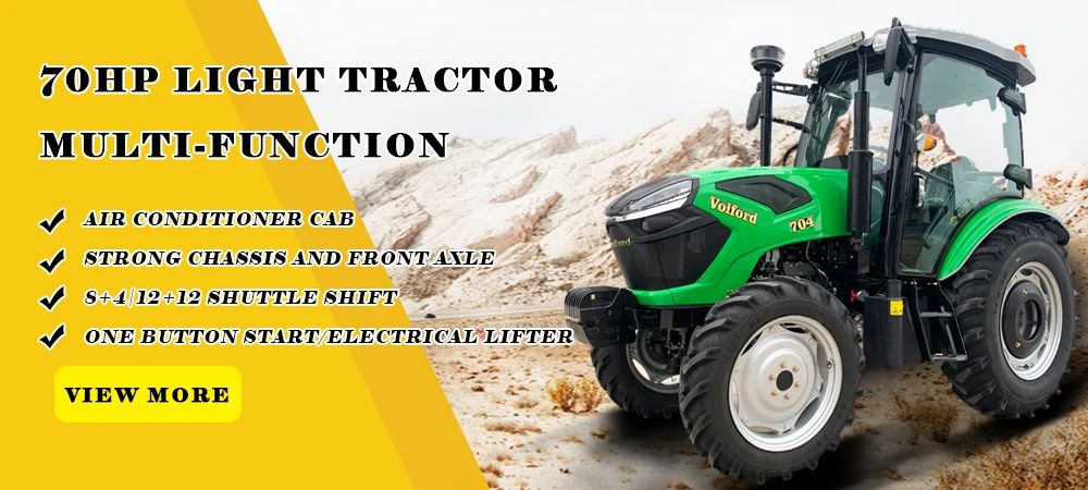 Air Conditioner Cabin Hydrostatic Steering 4wd Agricultural Equipment With Pto For Sale - Buy ...