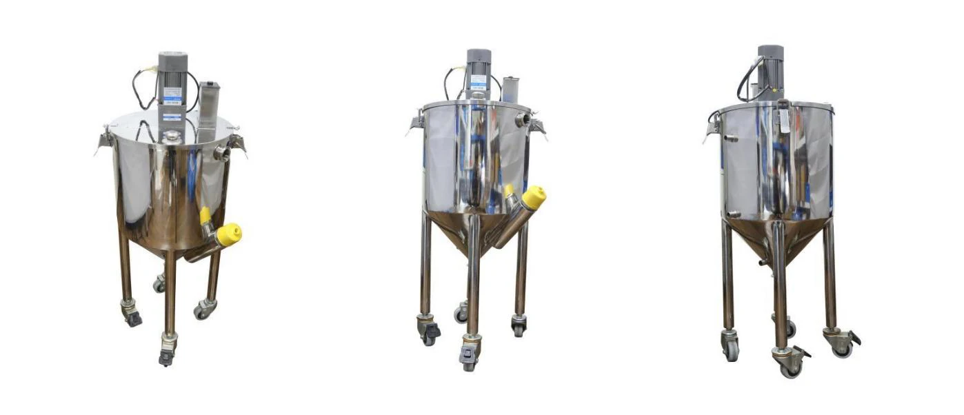 1 Ton Food Grade Stainless Steel Hopper - Durable & Efficient