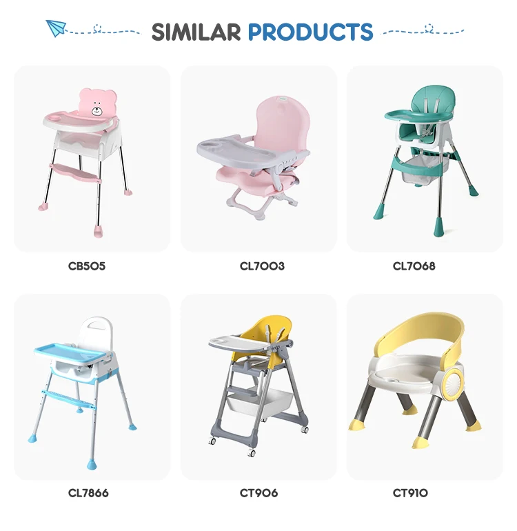 Modern Adjustable Kids High Chair Wooden Feeding Food Chair For Baby ...
