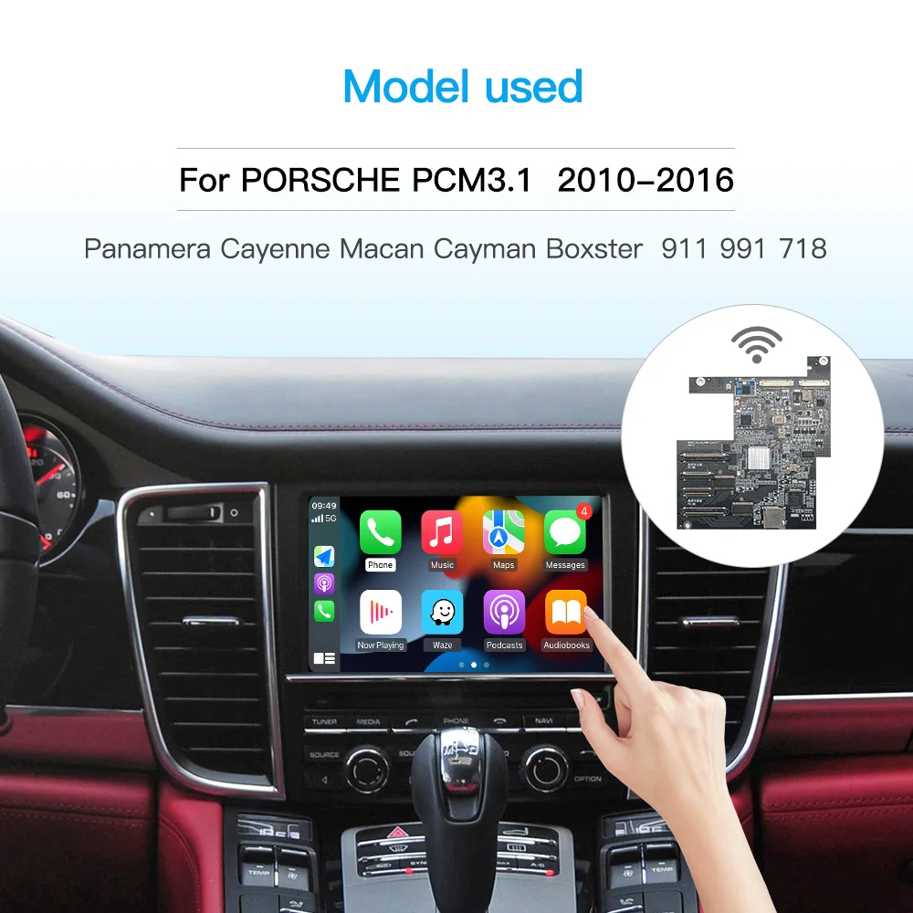 Carabc Wireless Carplay Android Auto For Porsche Pcm3.1 Pcm 4.0 Carplay ...