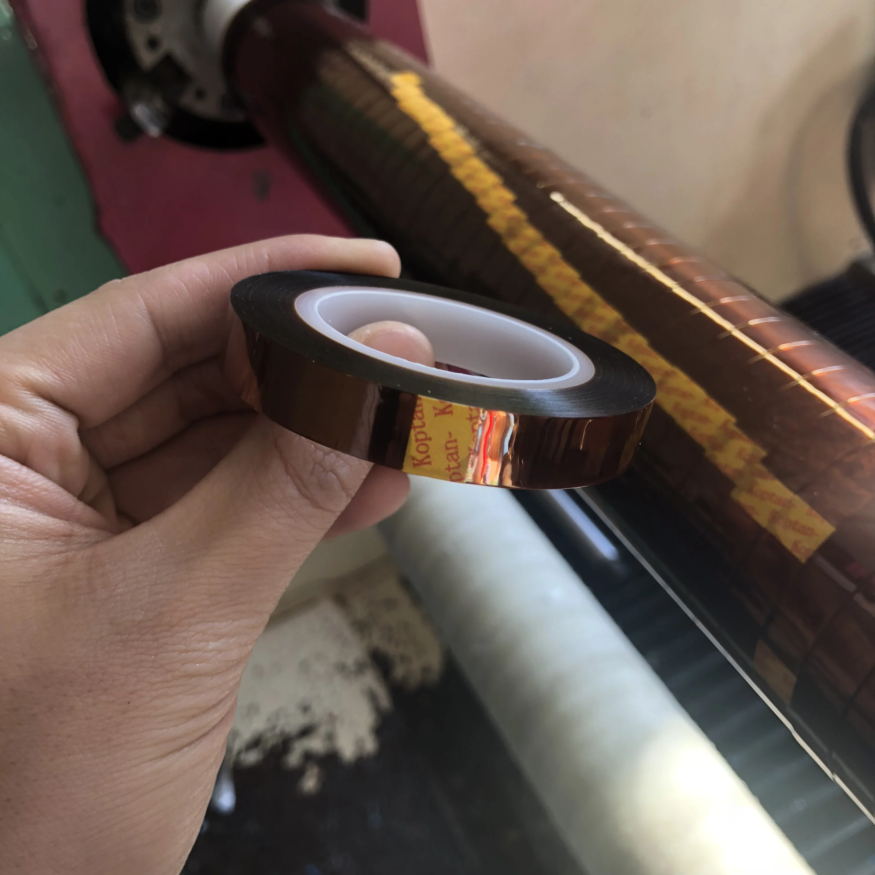 Die Cut PI Gold Finger High Temperature Tape for SMT