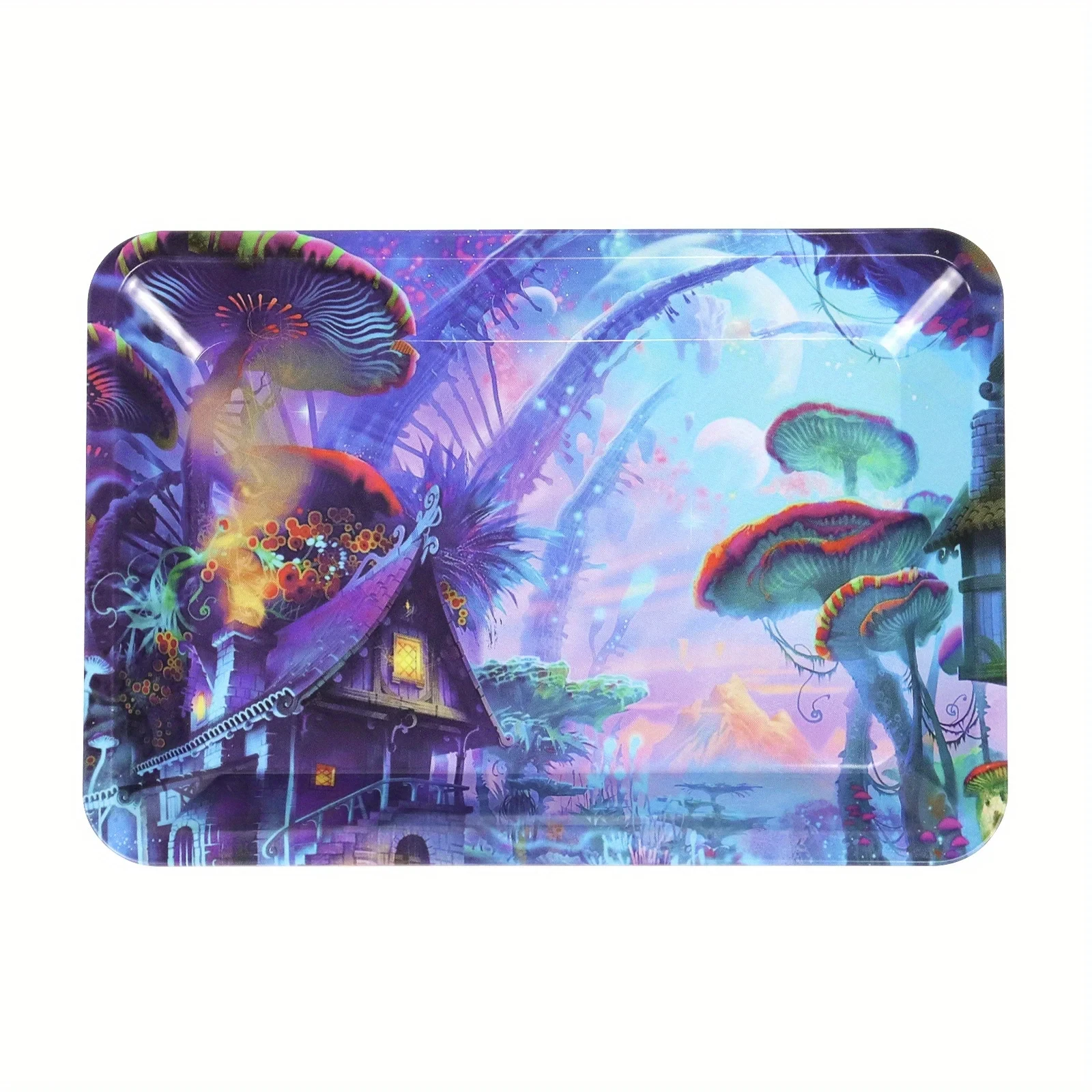 Custom Blank Cigarette Plate Rolling Tray Stainless Steel Bandejas De ...