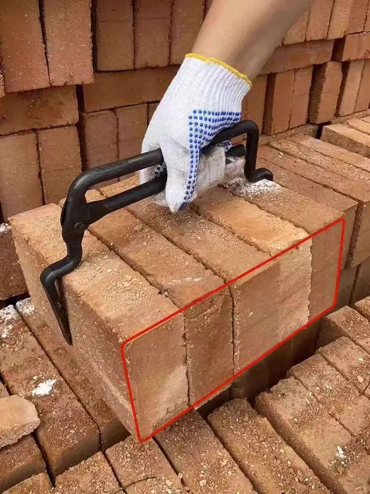 Forge Steel Adjustable Multiple Masonry Brick Clamp Clip Tongs