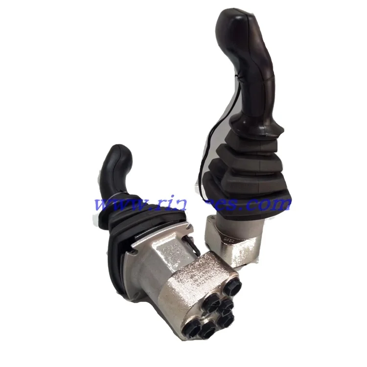 Excavator joystick pusher control levers handle for hitachi , volvo ...