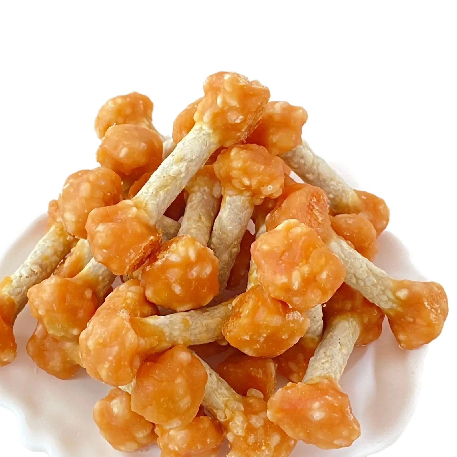 Custom Dog Chicken Leg Calcium Bone Pet teething stick Teddy Corgi ...