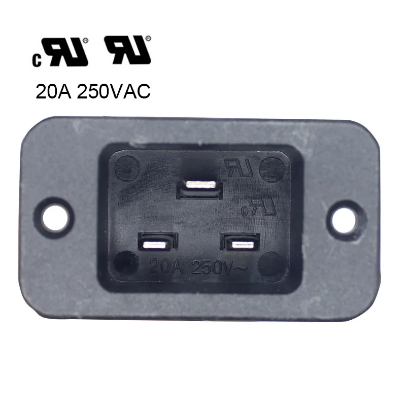 Screw Mounted IEC C20 Socket - Reliable Power Connector