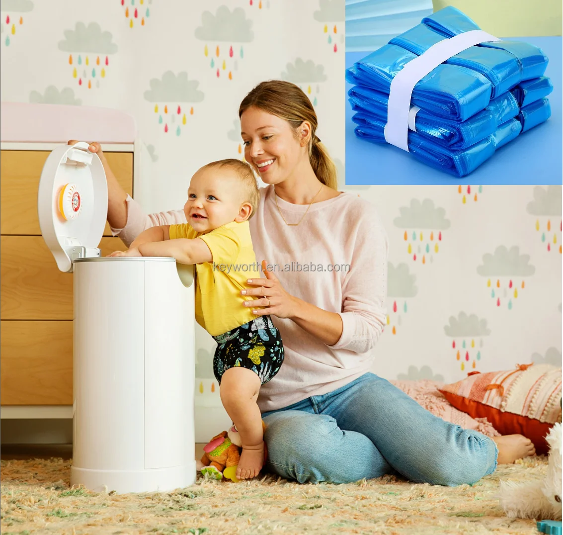 Waterproof Diaper Bucket Refill Bag,Eco-Conscious Diaper Refills Bags ...