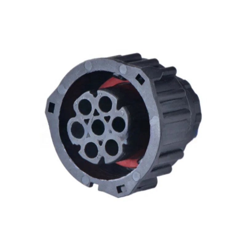 7 Way Car Circular Socket Electrical Wire Female Receptacle 967650-1 ...