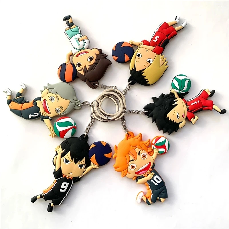 Anime Haikyuu Key Chains - Durable and Promotional Gifts