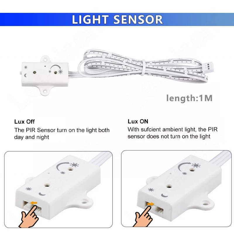 512 Pixel Led Stair Lighting Controller Dc12v Dc24v & Pir Motion Sensor ...