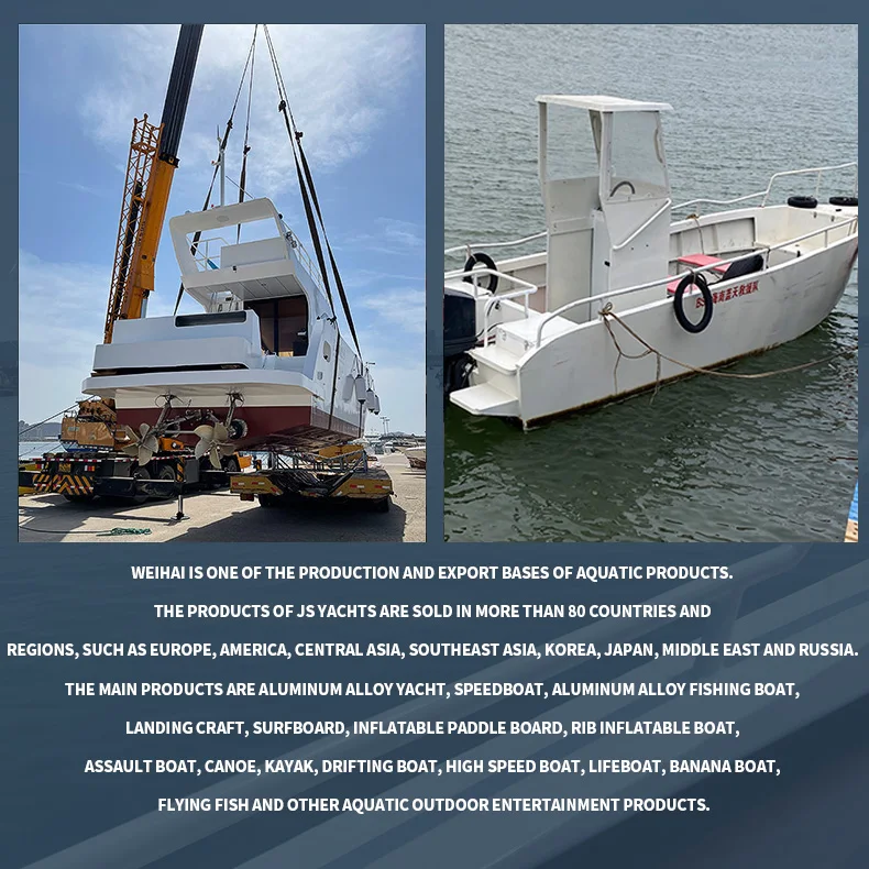 JS Yacht 43 Feet Magnesium Aluminum Alloy Luxury Yacht Boat