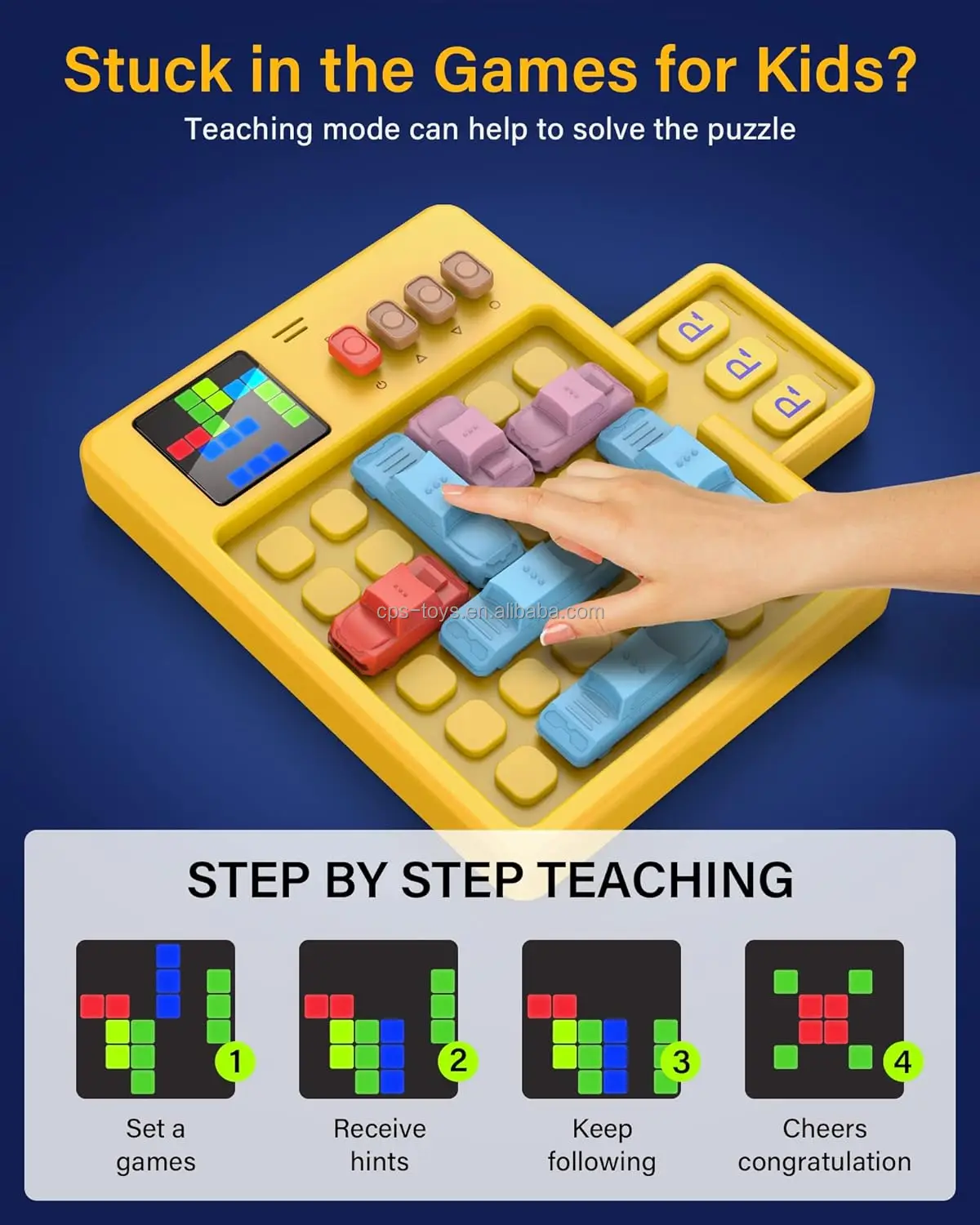 Super Slide Puzzle Games for Kids - 1500+ Leveled Brain Teasers