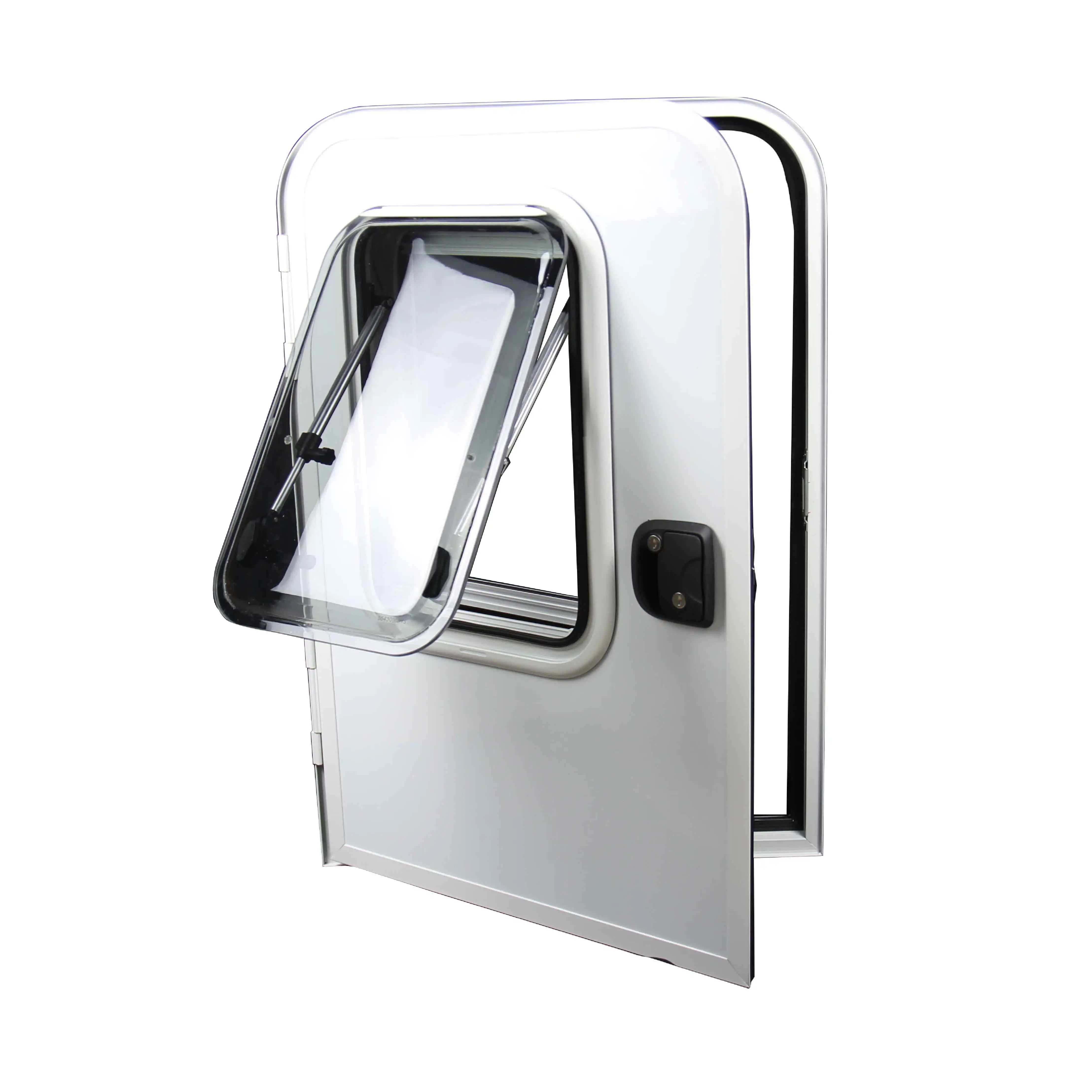 Motorhome Caravan RV Entry Door with Acrylic Glass Window