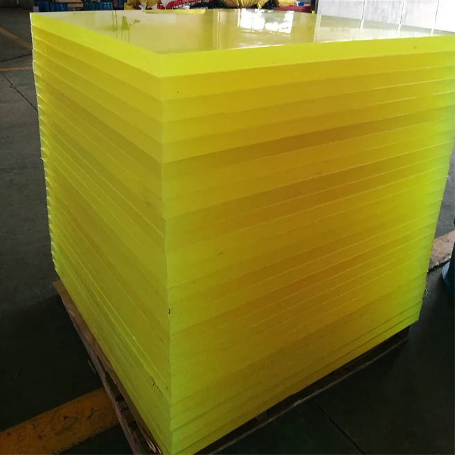 Custom Transparent Polyurethane Pu Sheet Urethane Flat Sheet Plastic ...