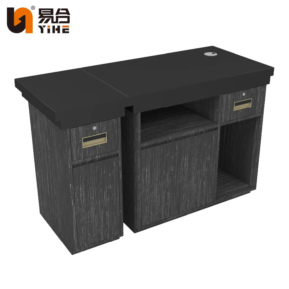 Modern Clothing Store Cashier Counter Table Retail Cash Desk Multi ...
