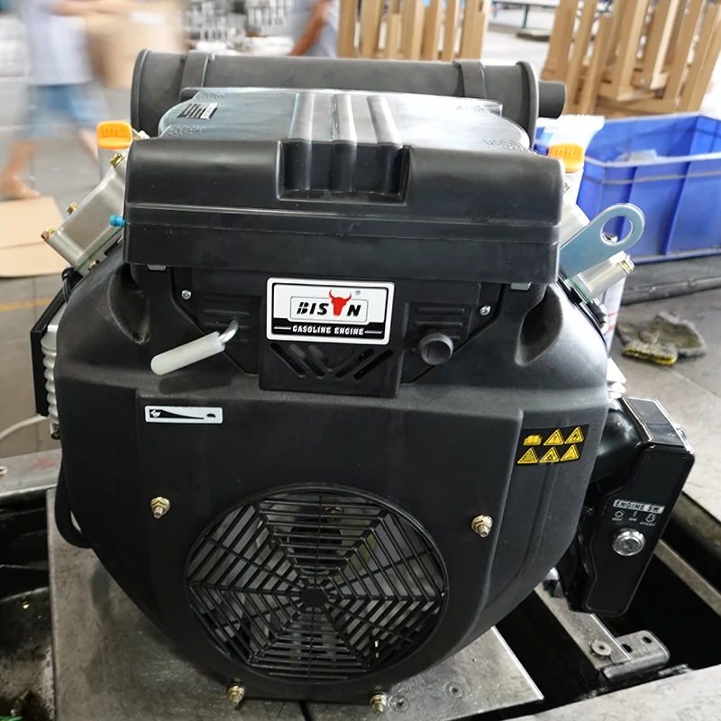 Bison Power 20hp Gasoline Engine 1000cc Ohv Air Cooled 2 Cylinder V ...